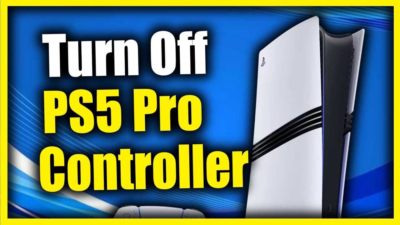 How to Turn Off PS5 Pro using your Controller (Power Settings) - YouTube