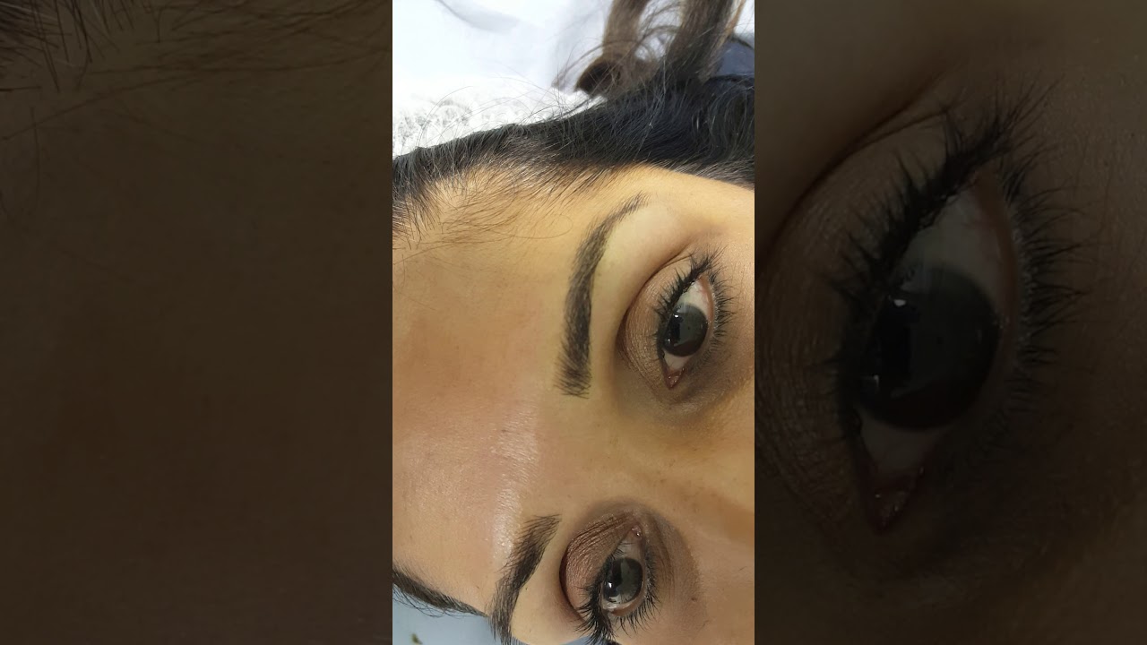 Dark Skin Eyebrows Microblading Bulbs Restoration + Density by El ...