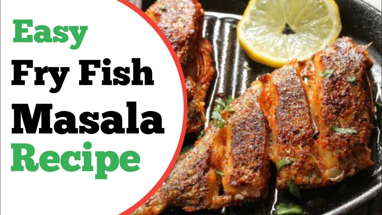 Fish Fry Masala Recipe | Kasuri Fish Masala Recipe | Fried Fish ...