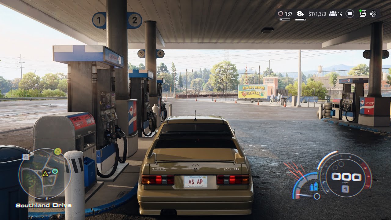 Need for Speed Unbound PS5 691 HORSEPOWER 1988 MERCEDES BENZ 190E 2.5 ...