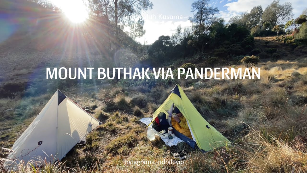 SILENT HIKING MOUNT BUTHAK VIA PANDERMAN || ULTRALIGHT HIKING - YouTube