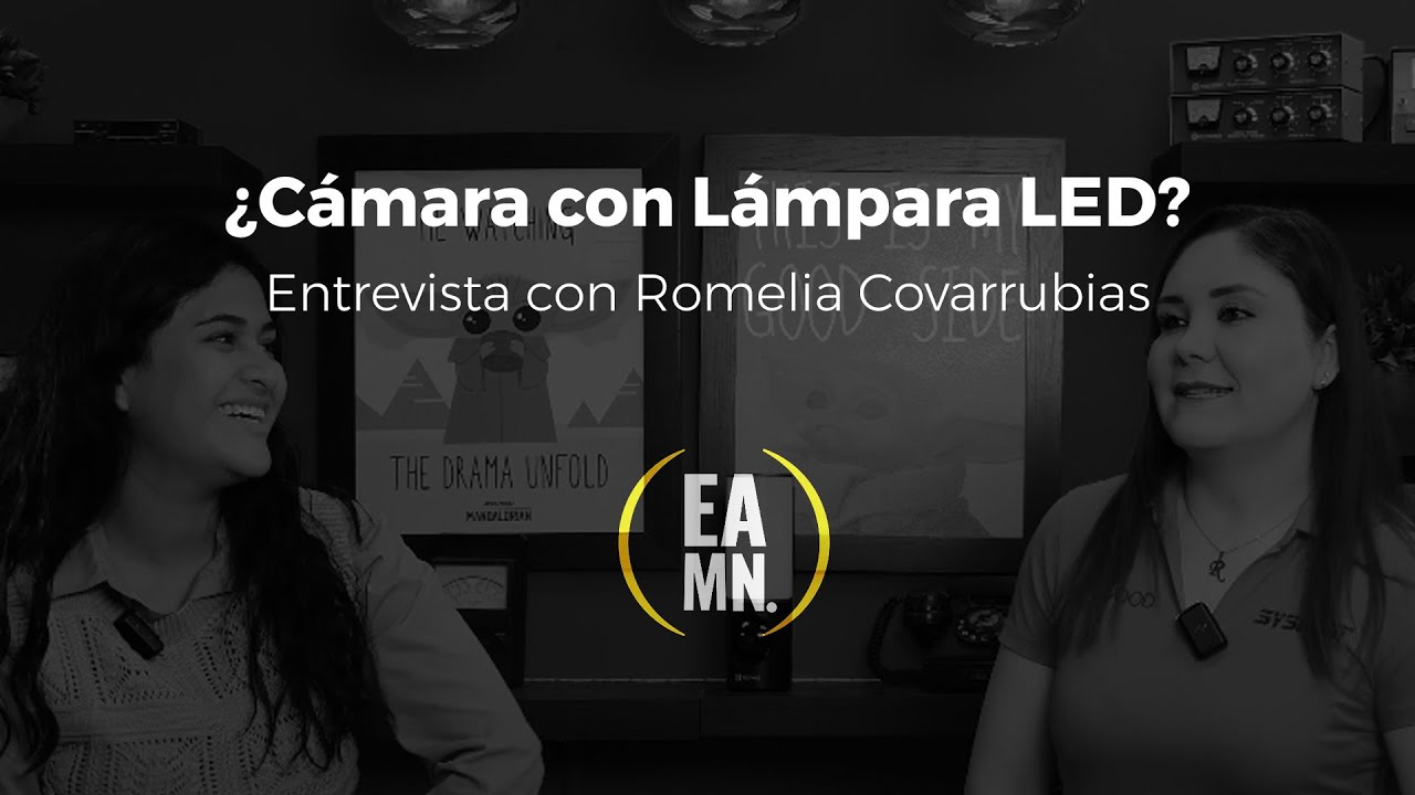 ¿Cámara con Lámpara LED?- Entrevista con Romelia Covarrubias - YouTube