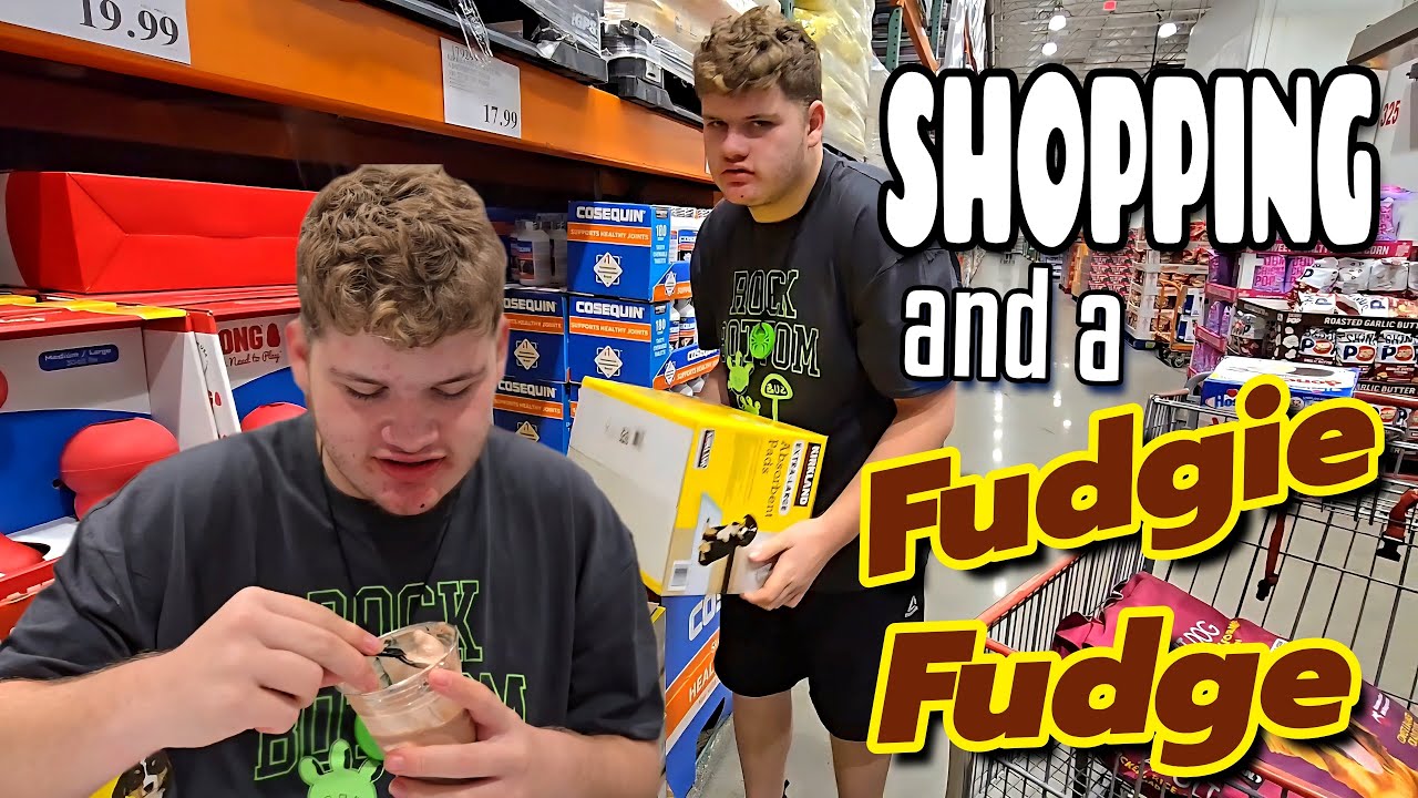 Shopping and a Fudgie Fudge - YouTube