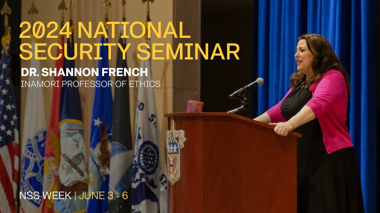 Dr. Shannon French, Prof. of Ethics, Case Western Reserve Univ., Army ...