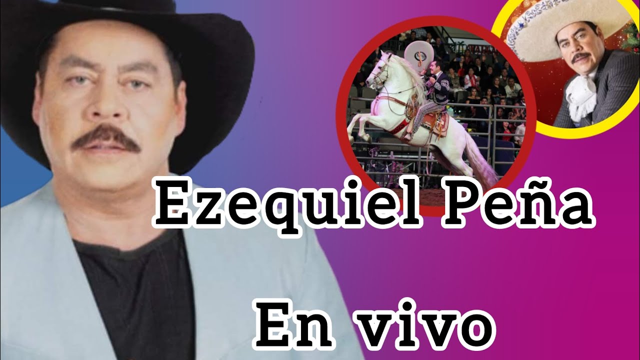 Ezequiel Peña ¡sigue cantando! 🤠 Su show ecuestre 🐎 El Charro De México ...