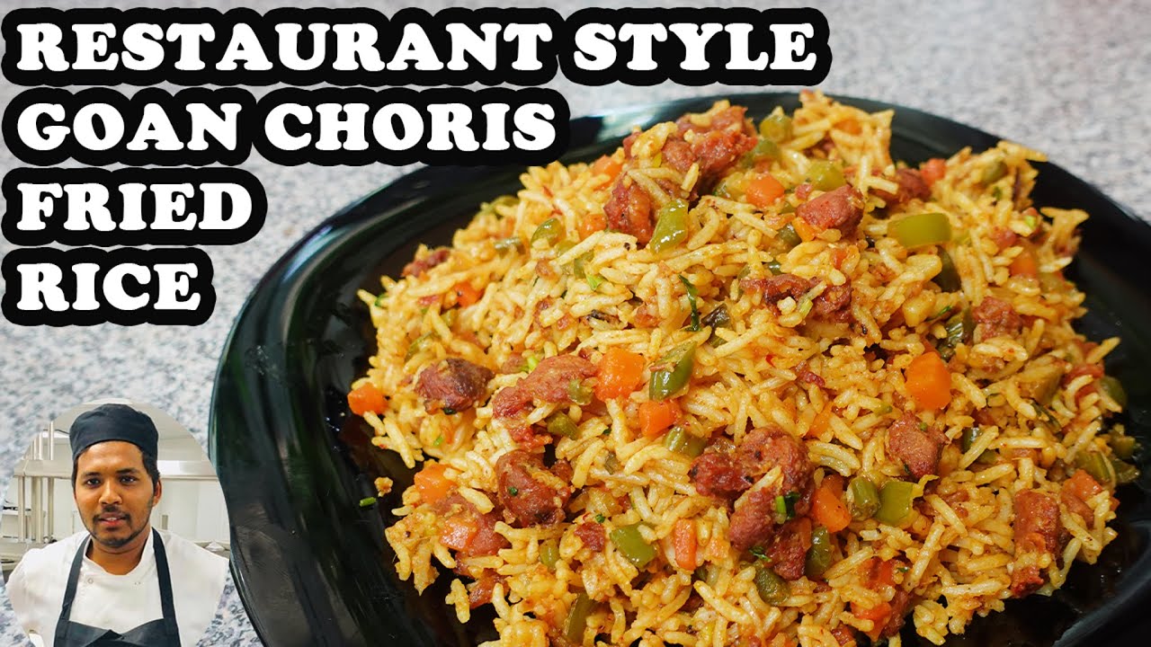 Restaurant-Style Goan Choris Fried Rice: Spicy, Savory & Unforgettable ...