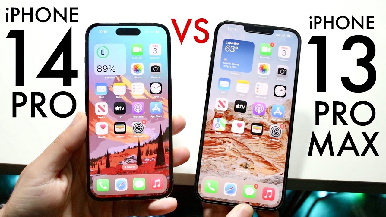iPhone 14 Pro Vs iPhone 13 Pro Max! (Comparison) (Review) - YouTube