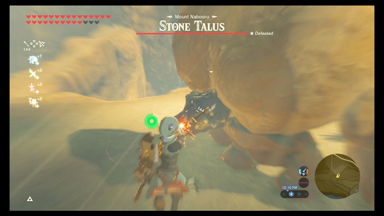 Every Stone Talus Location, The Legend of Zelda: Breath of the Wild ...