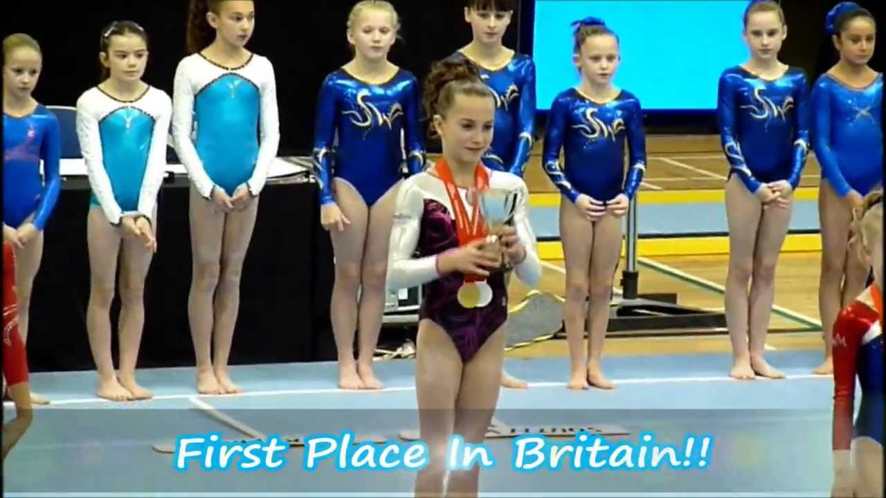 Sky gymnastics voluntary level 3 national finals british champion - YouTube