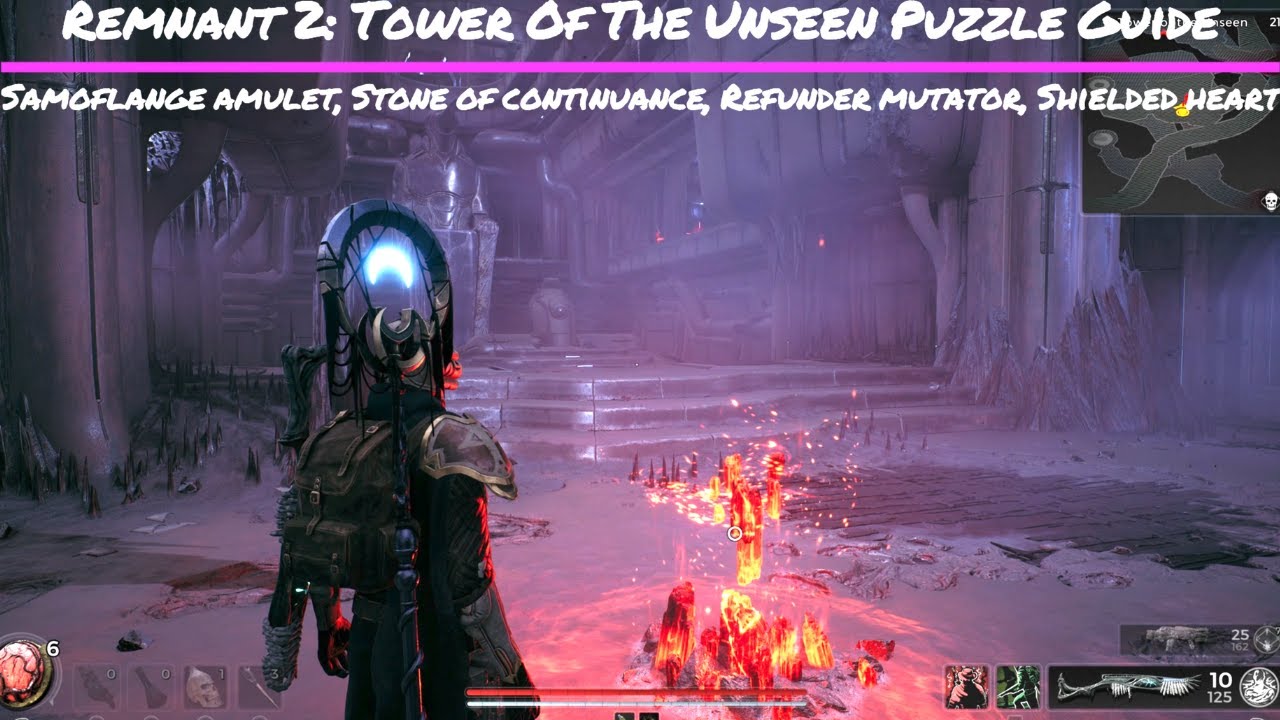 Remnant 2: Tower Of The Unseen Puzzle. Samoflange, Stone of Continuance ...