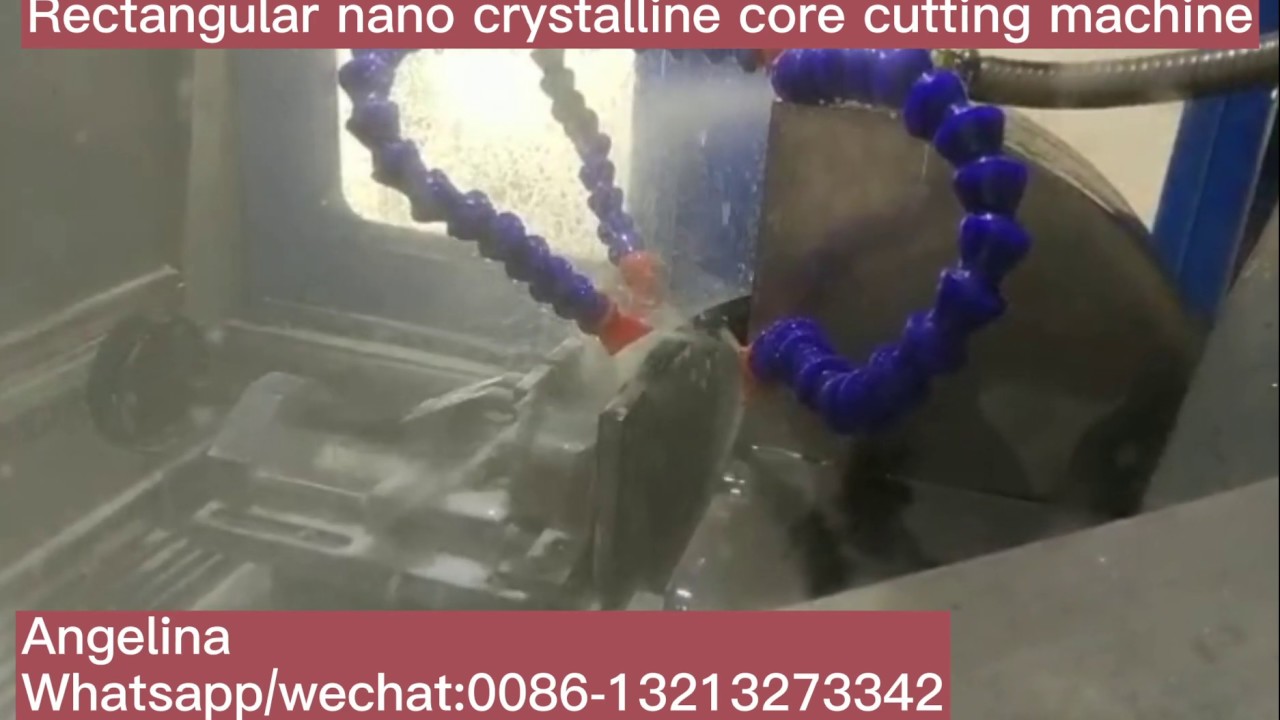 Rectangular nano crystalline core cutting machine toroidal amorphous ...
