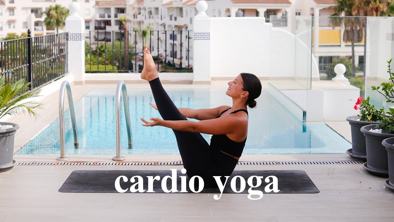 Cardio yoga flow ∙ force et souplesse - YouTube