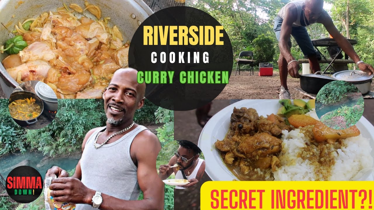 🔥SECOND CHANNEL PREVIEW🔥🇯🇲RIVERSIDE🇯🇲 SECRET RECIPE BEST CURRY CHICKEN ...