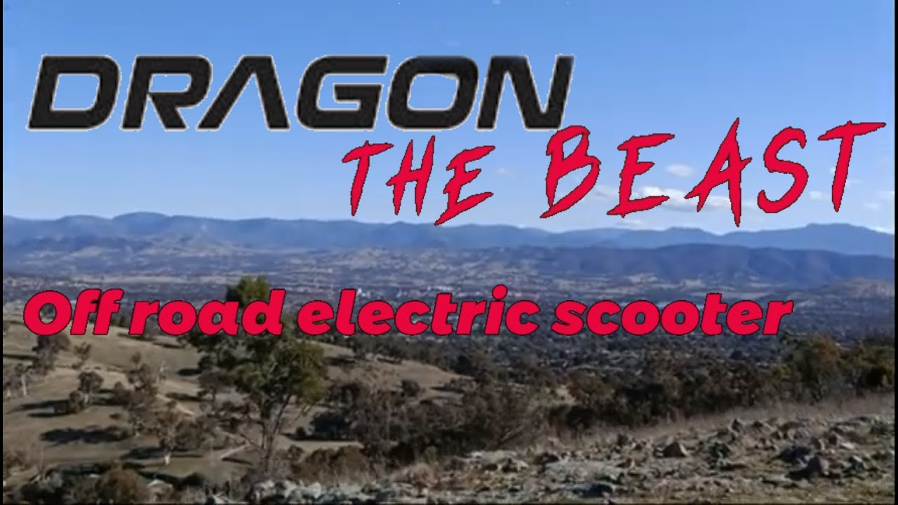 off-road Electric scooter dragon THE BEAST goes anywhere 😮 - YouTube