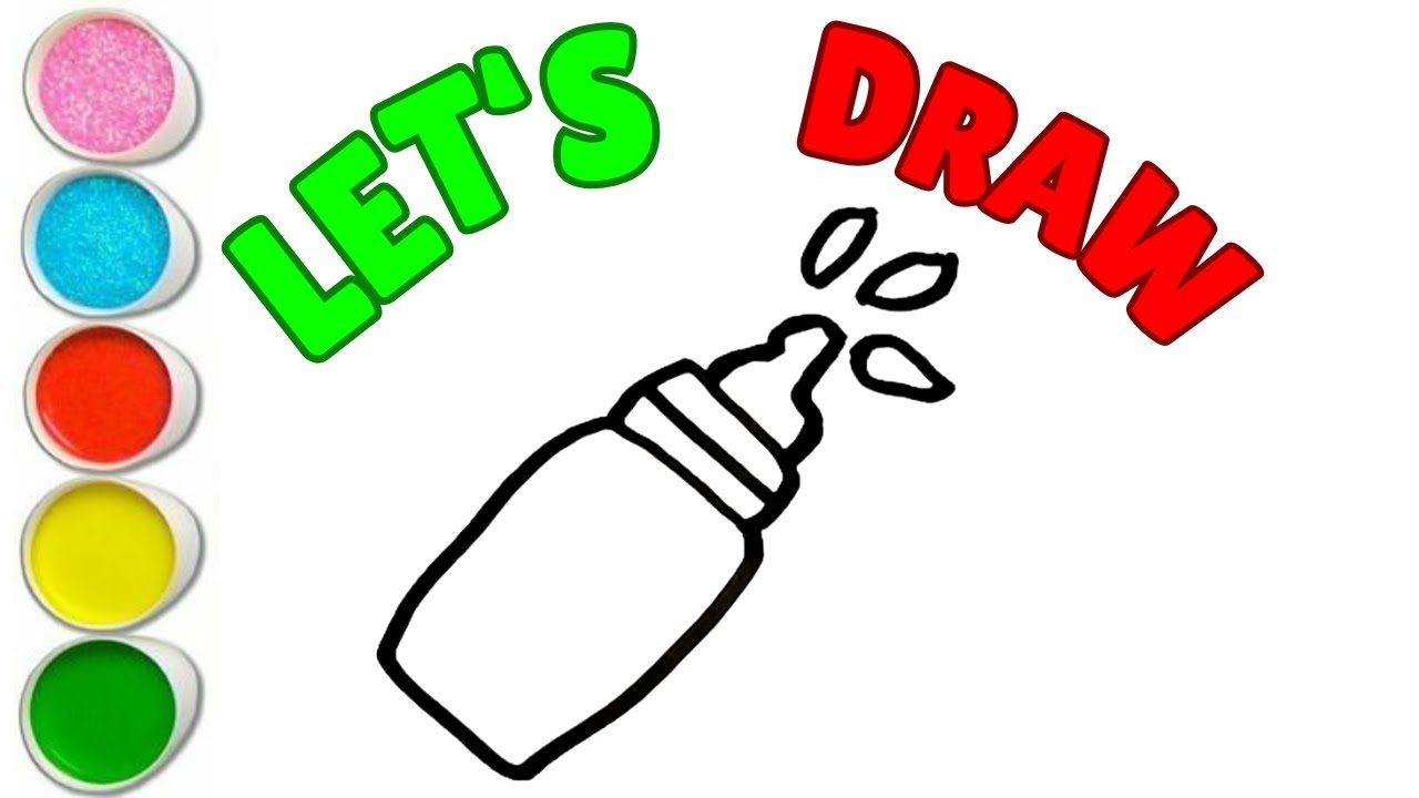 How To Draw A Cute Feeder Drawing, Painting & Coloring For Kids and ...