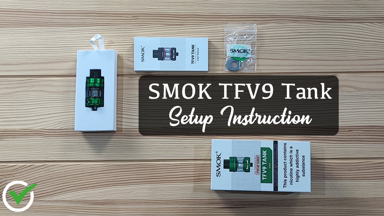 Smok TFV9 Tank | Setup Instruction - YouTube