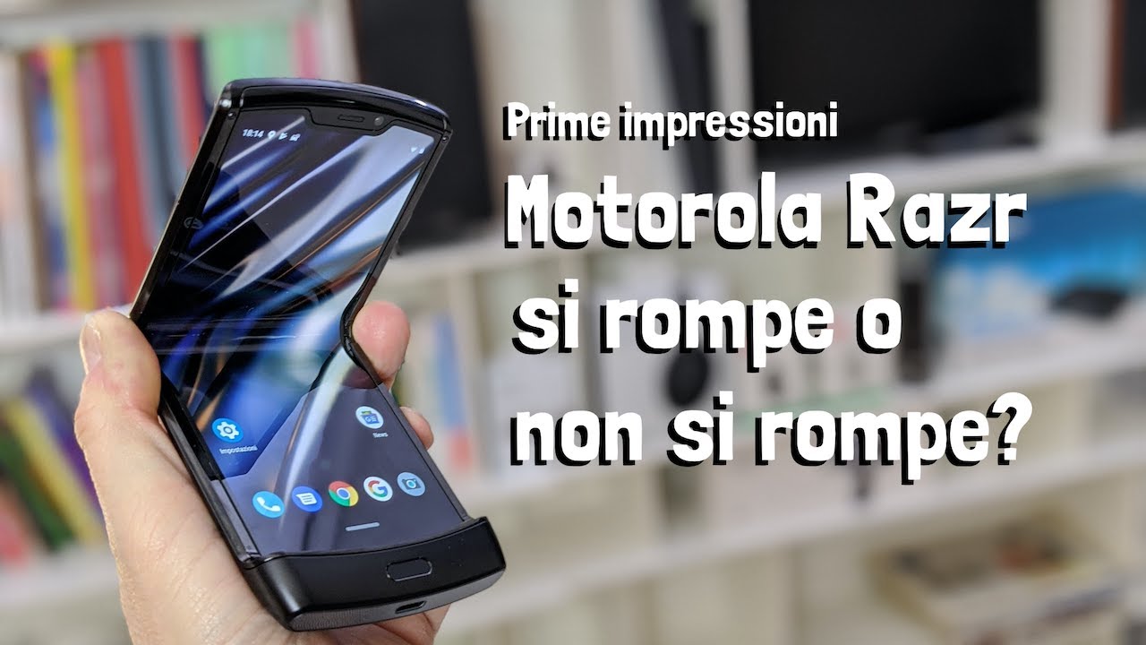 Prime Impressioni Motorola Razr - YouTube