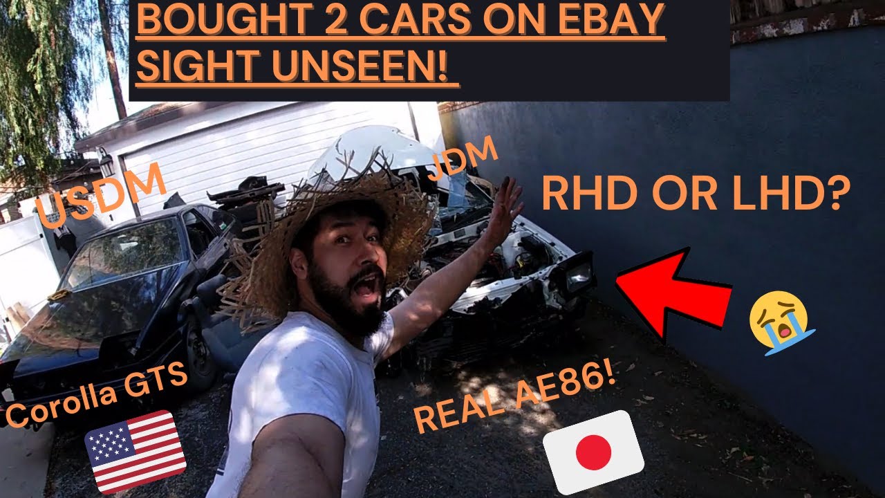 JDM AE86 REVEAL! Sprinter Trueno RHD! Bought 2 Corollas aka Trueno gt ...