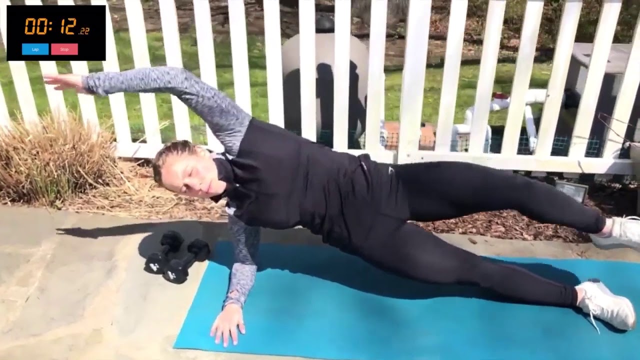Full Body At-Home HIIT Workout (40 minutes) - YouTube