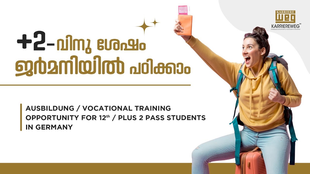 3 Year Vocational Training (Ausbildung) in Germany after 12th/Plus 2 ...