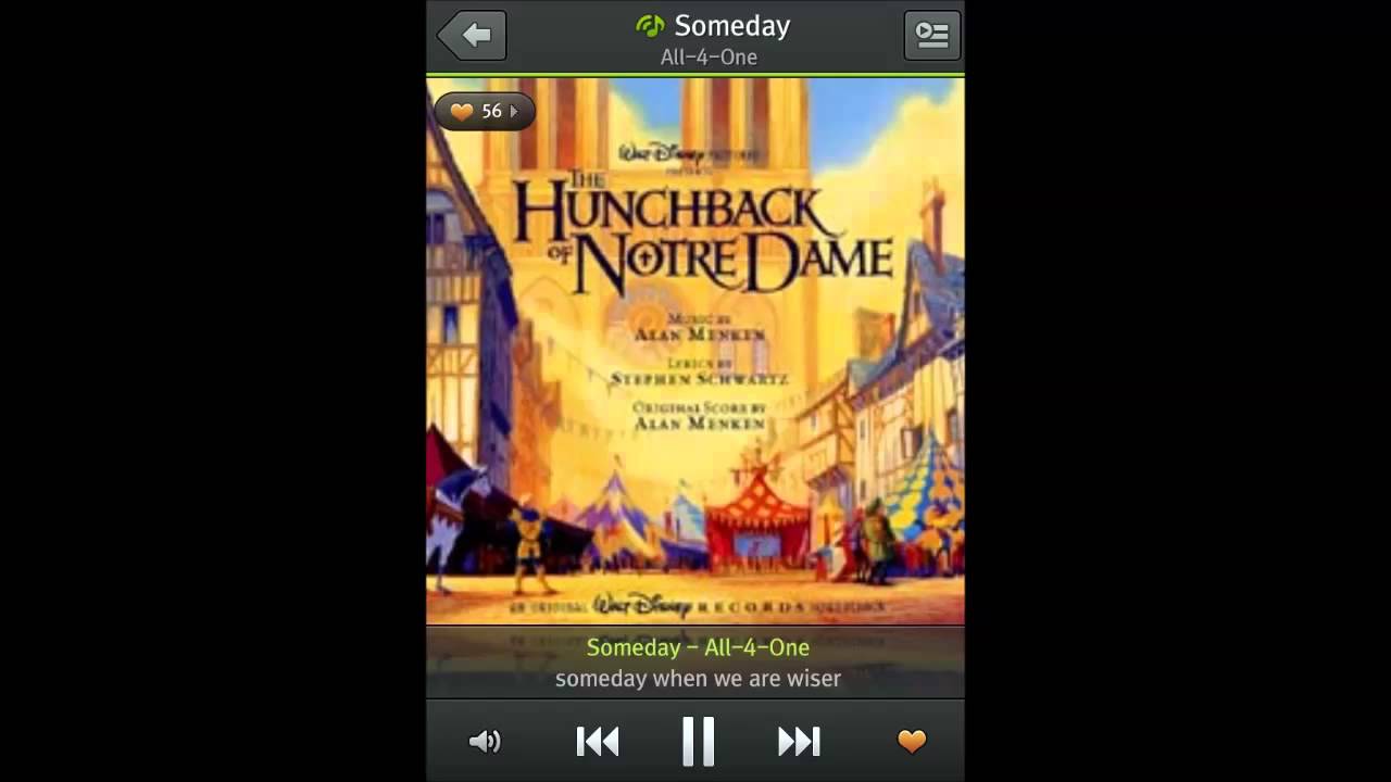 노틀담의 OST 中 - Someday (All-4-One) - YouTube