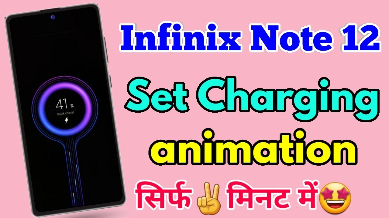 how to set charging animation in infinix note 12 | infinix note 12 ...