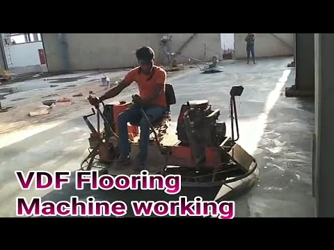 VDF machine | working | Vacuum Dewatering Flooring | vdf flooring ...