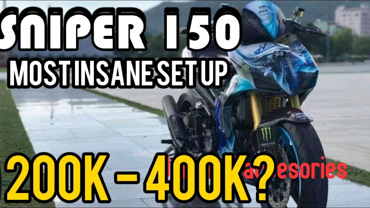 YAMAHA SNIPER 150 MOST INSANE SET UP | MOST EXPENSIVE | TOP MODIFIED ...
