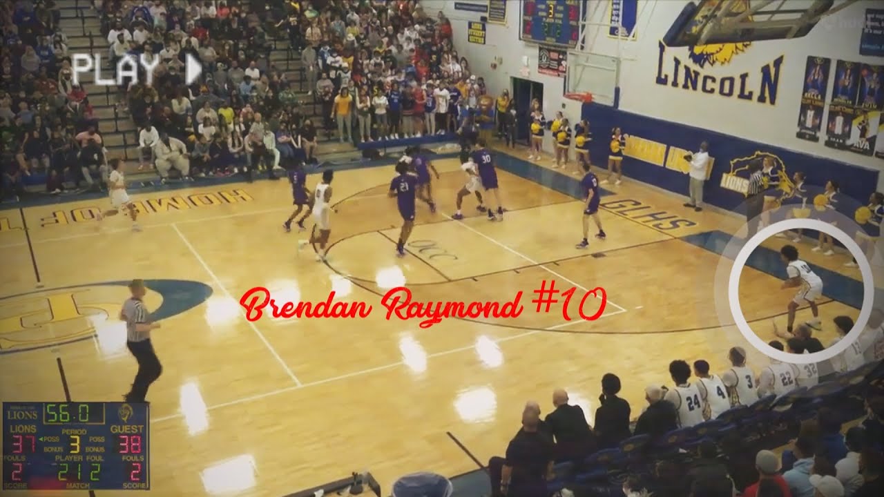 Gahanna Lincoln Basketball | Brendan Raymond Varsity Highlights - YouTube