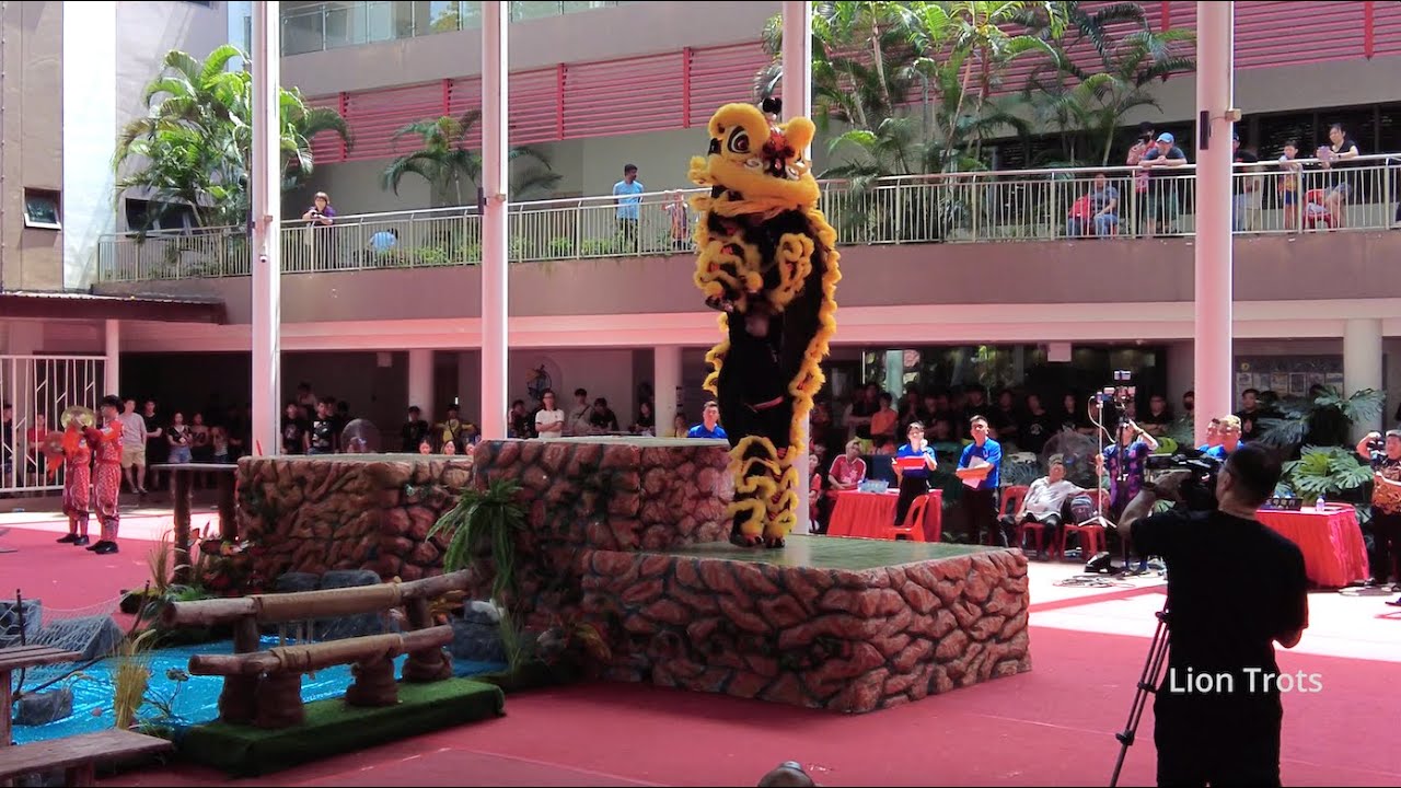 [4K] Kiew Sian King A 九仙宫A队 at 28th Ngee Ann City Lion Dance ...