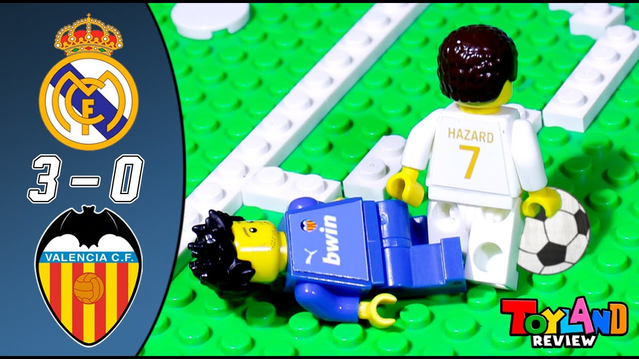 LEGO Real Madrid 3 - 0 Valencia CF Highlights & All Goals 2020 - YouTube