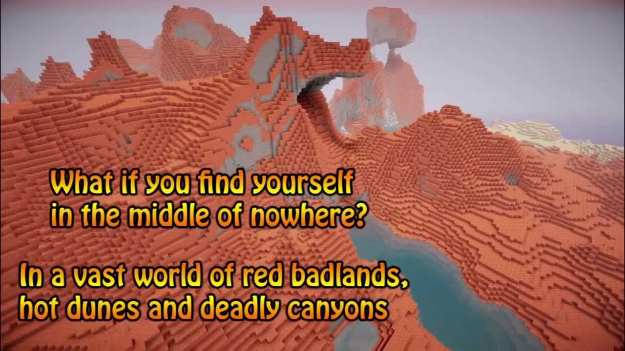 Minecraft: Badlands Survival Map 'Trailer' [1.6.2] - YouTube