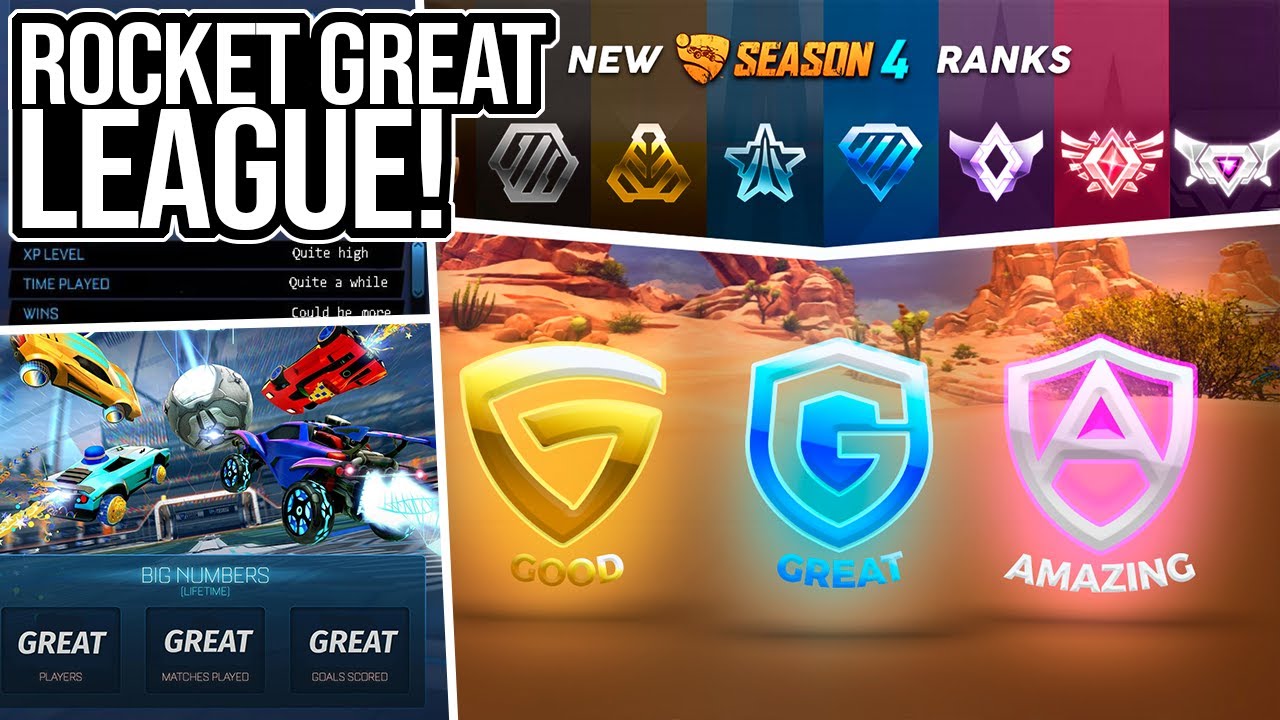 OS NOVOS RANKS DA SEASON 4?! GOOD, GREAT E AMAZING, O MAIS NOVO MEME DO ...