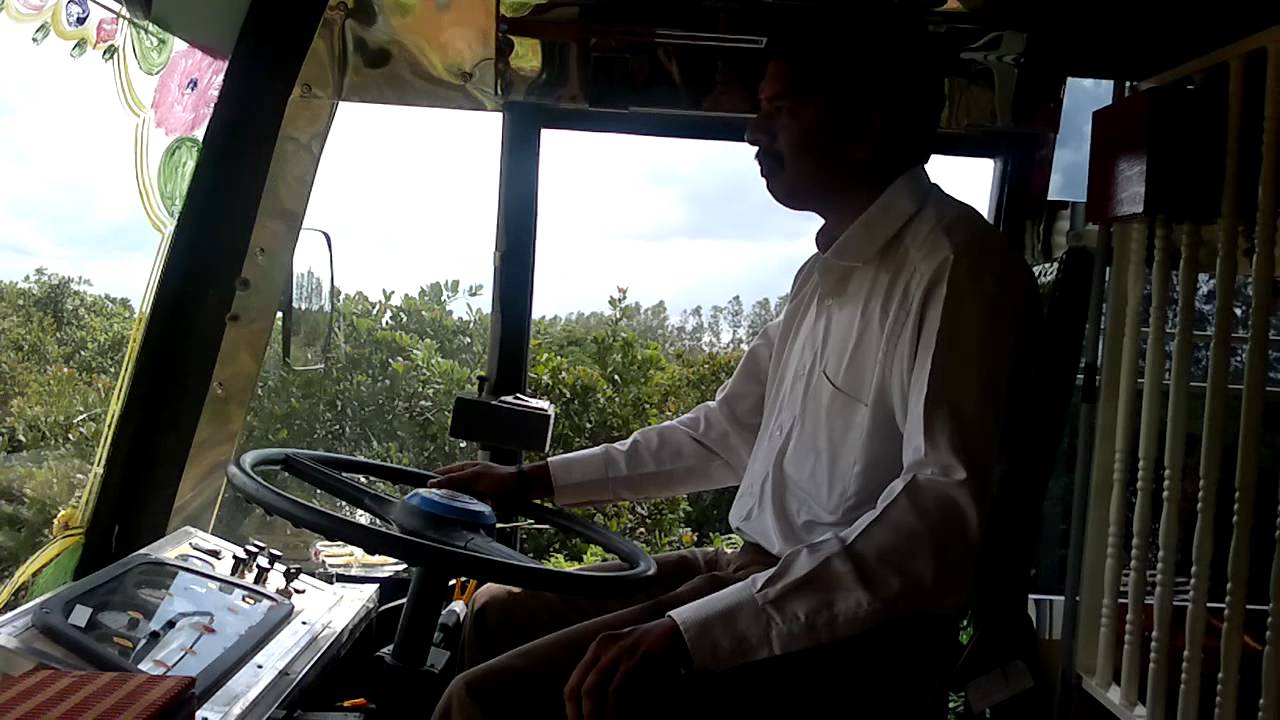 Me driving bus - YouTube