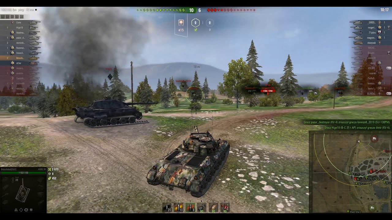 World of Tanks - HWK 30 - mistrzowska bitwa. - YouTube