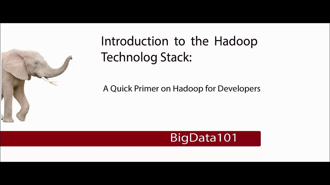 Introduction to the Hadoop Technology Stack - YouTube