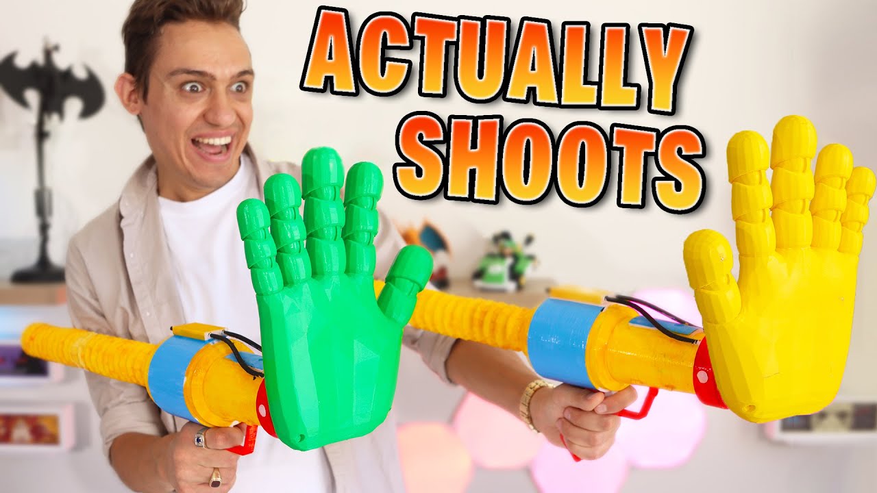 REAL WORKING GRAB PACK FROM POPPY PLAYTIME CHAPTER 4!! (DOEY the ...