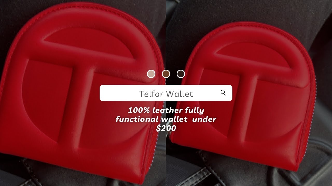 Telfar Wallet Review and Unboxing - YouTube
