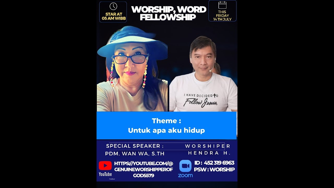 Untuk apa aku higup, Pdm. Wan Wan, Worshiper Hendra Halim - YouTube