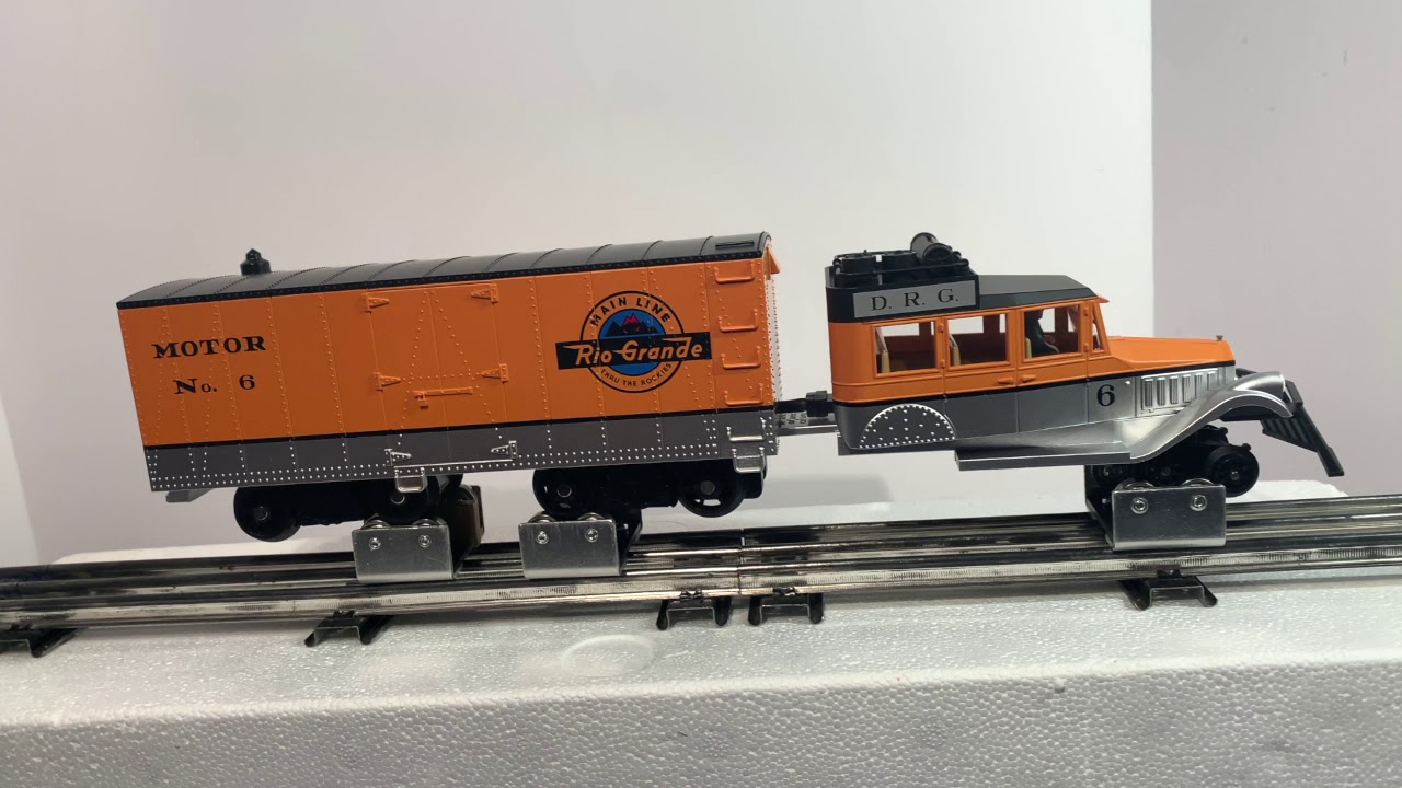 Testing MTH Rail King 30-2203-1 DRG Galloping Goose - YouTube