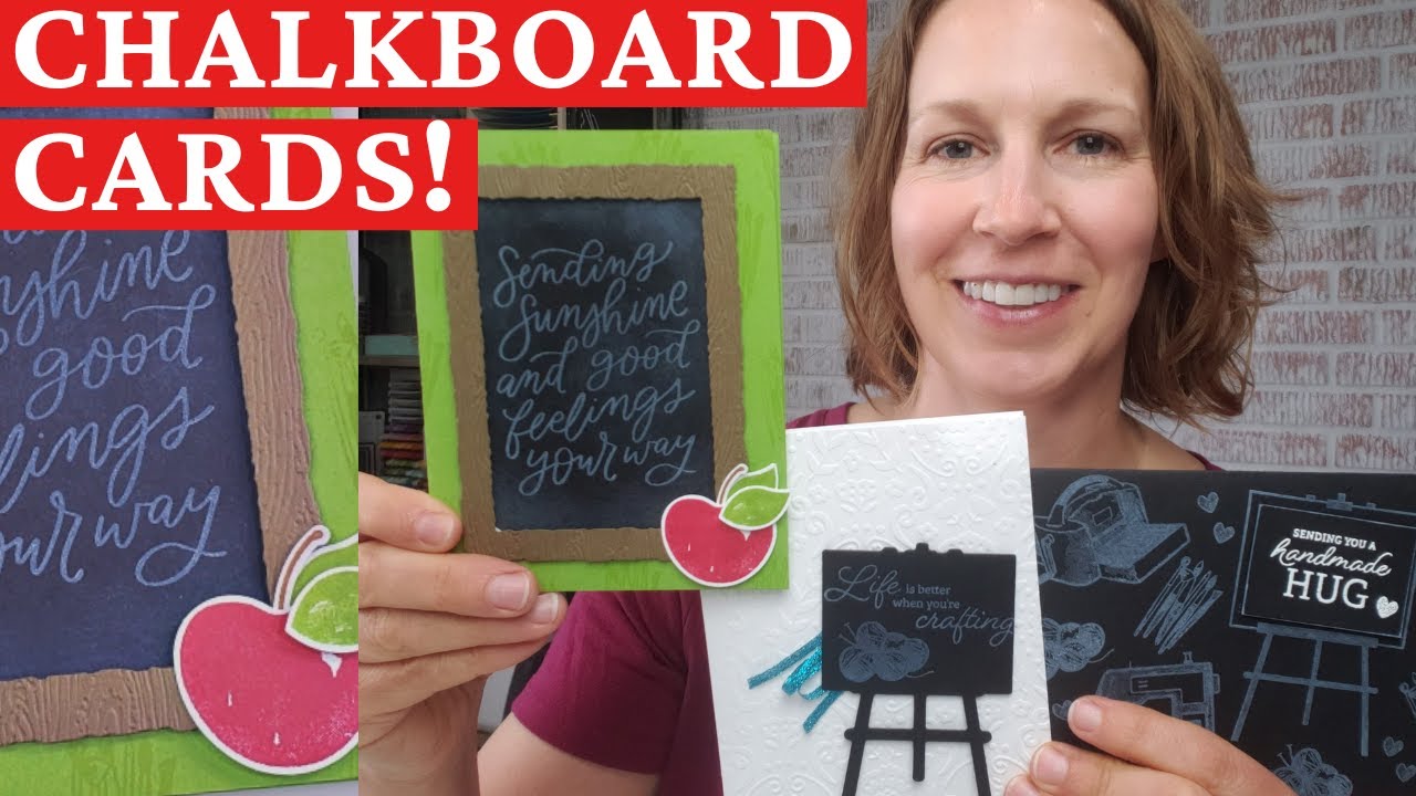 Chalkboard Cards To Warm Hearts! - YouTube