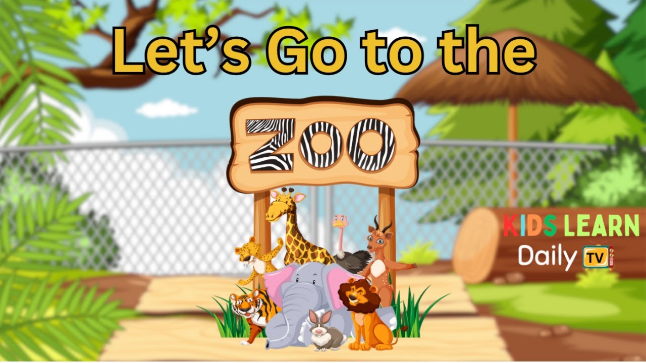 Explore the Zoo with Us | Learn About Animals for Kids | Fun Zoo ...
