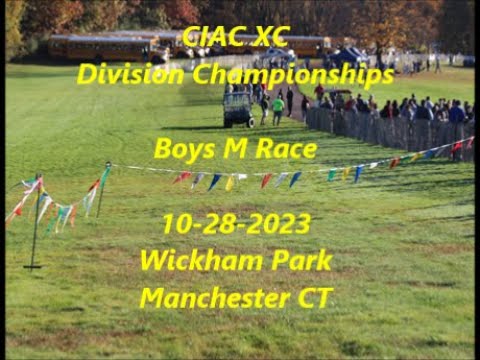 2023 CIAC XC Boys M Division Championship Race (Ron Knapp, MSR) - YouTube