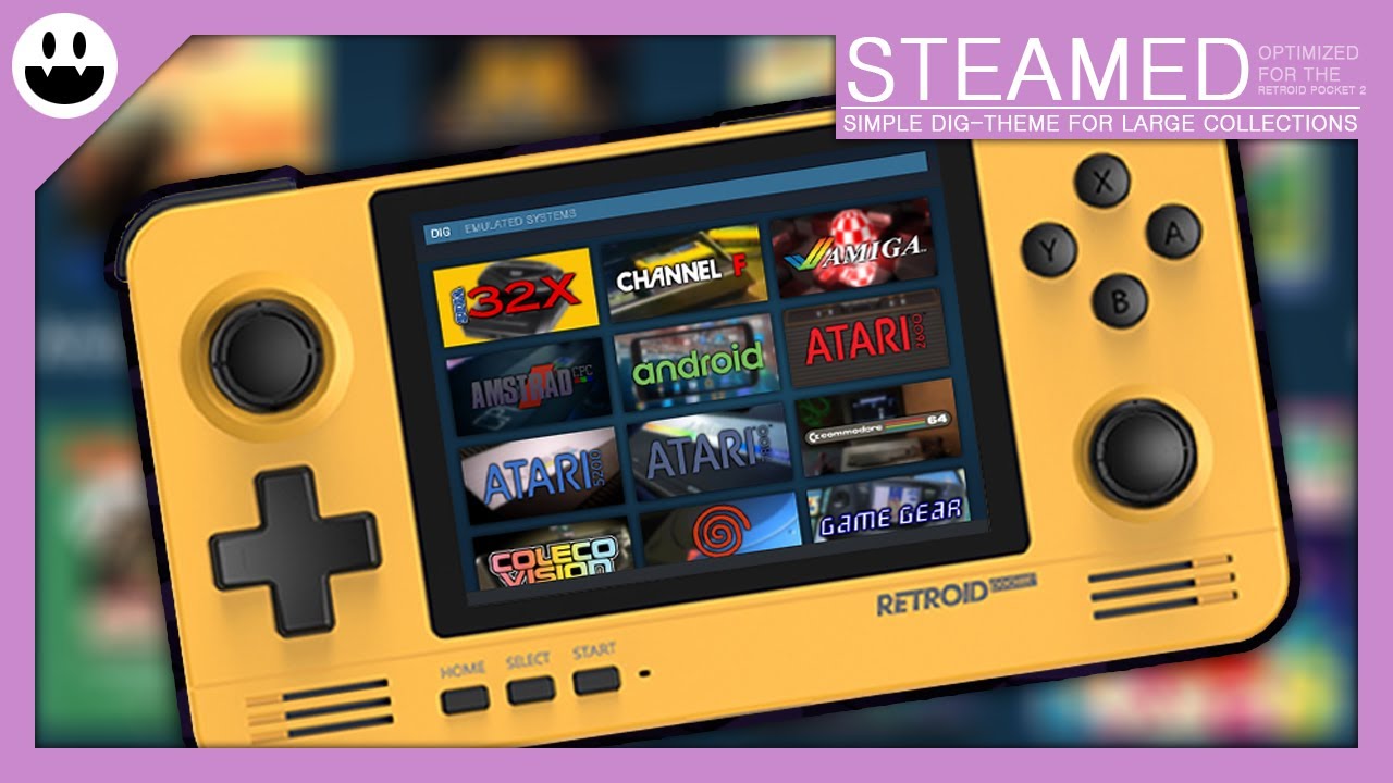 STEAMED Theme (DIG) [Retroid Pocket 2] - YouTube