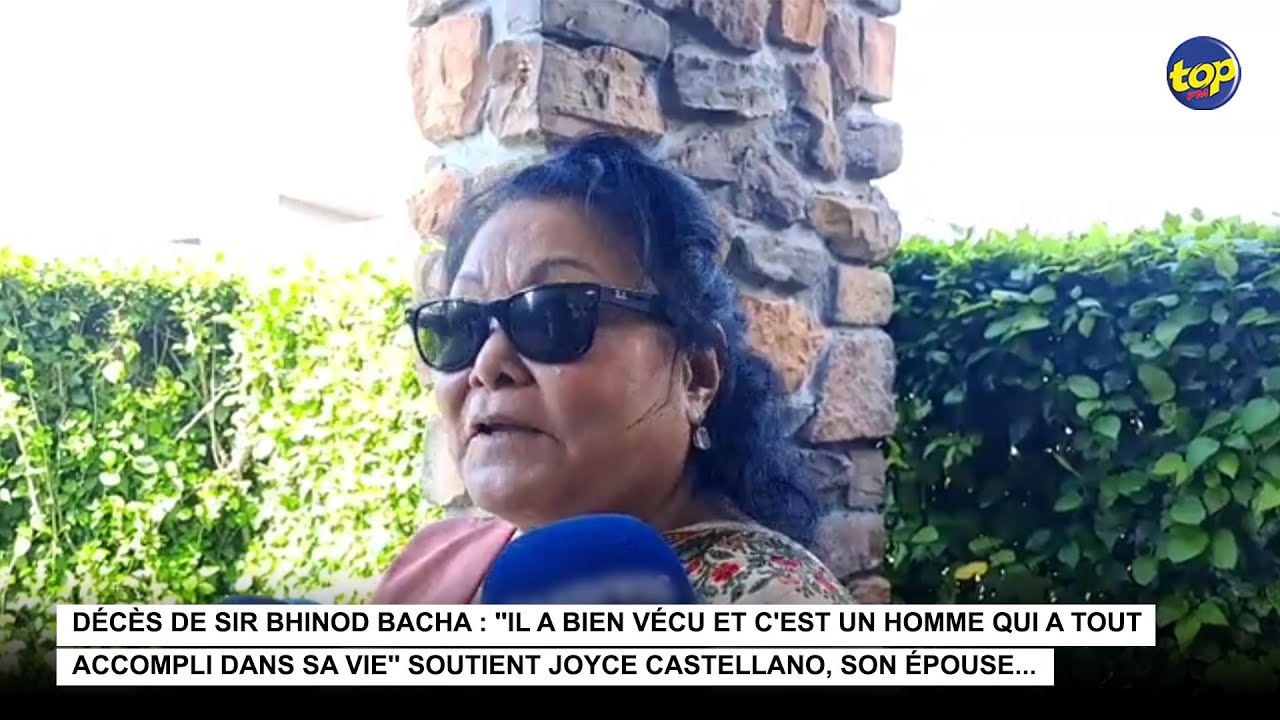 Décès de Sir Bhinod Bacha : ''Il a bien vécu et c'est un homme qui a ...