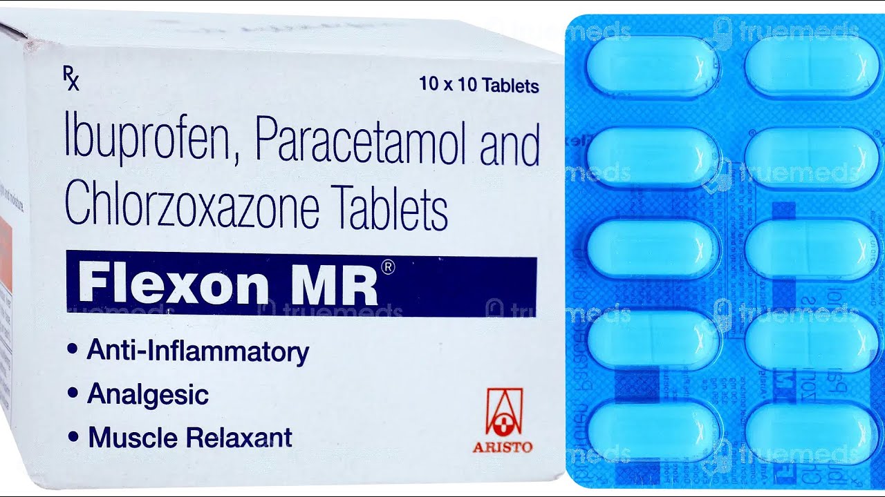 Tablet Flexon MR| painkiller| musclepain - YouTube