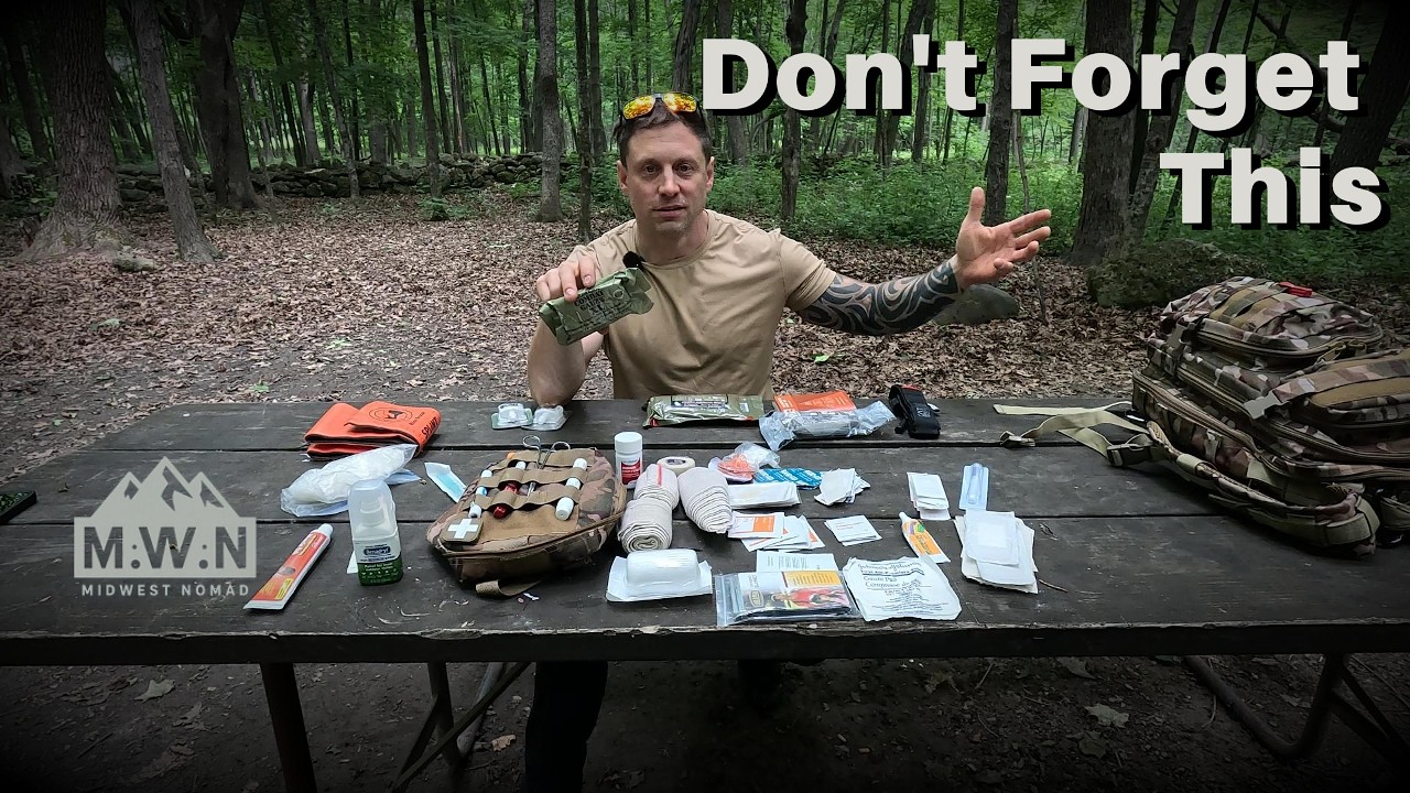 First Aid Kit Essentials- What I Pack For Safety Off-Grid - YouTube