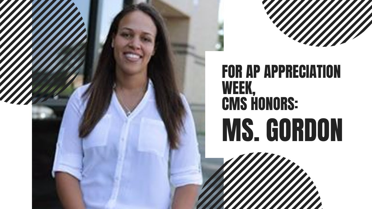 AP Appreciation Week: Ms. Gordon - YouTube