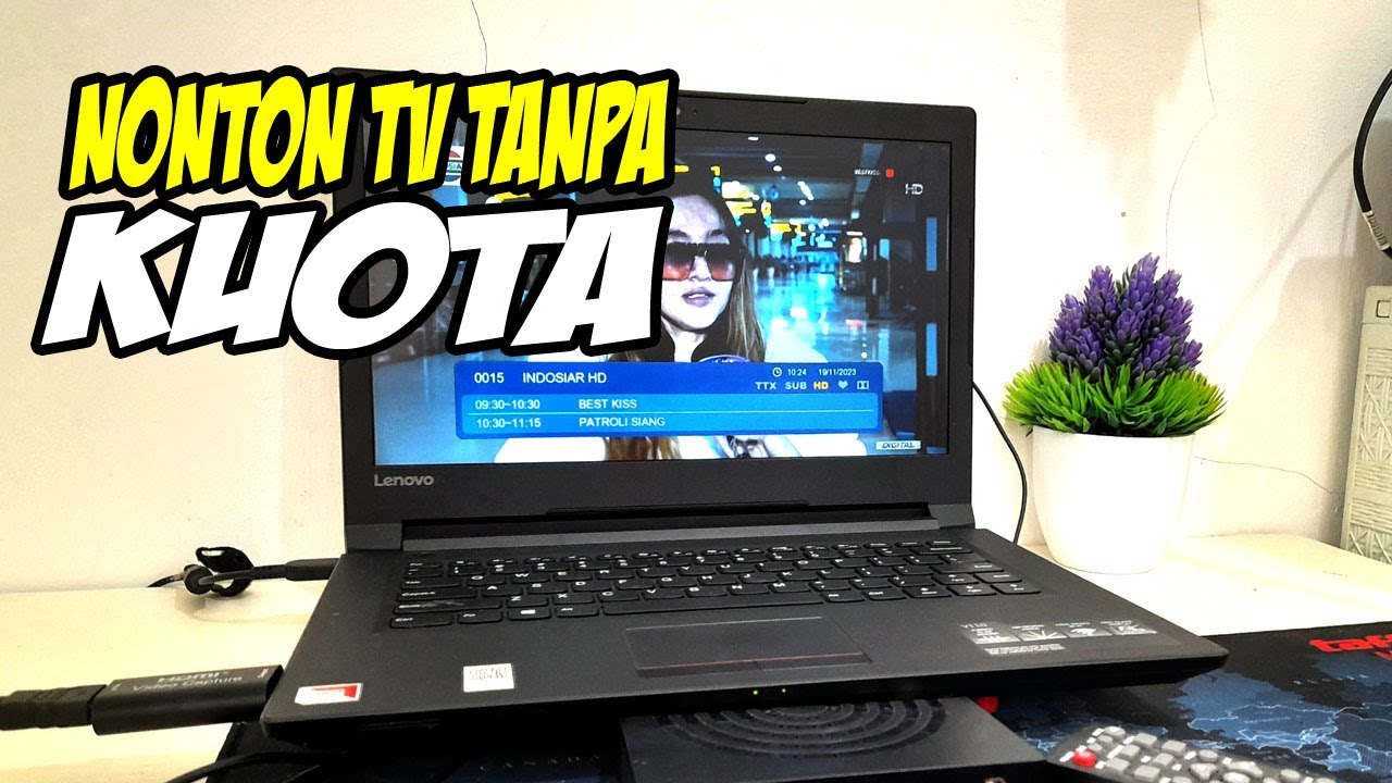 Cara nonton tv di laptop - YouTube