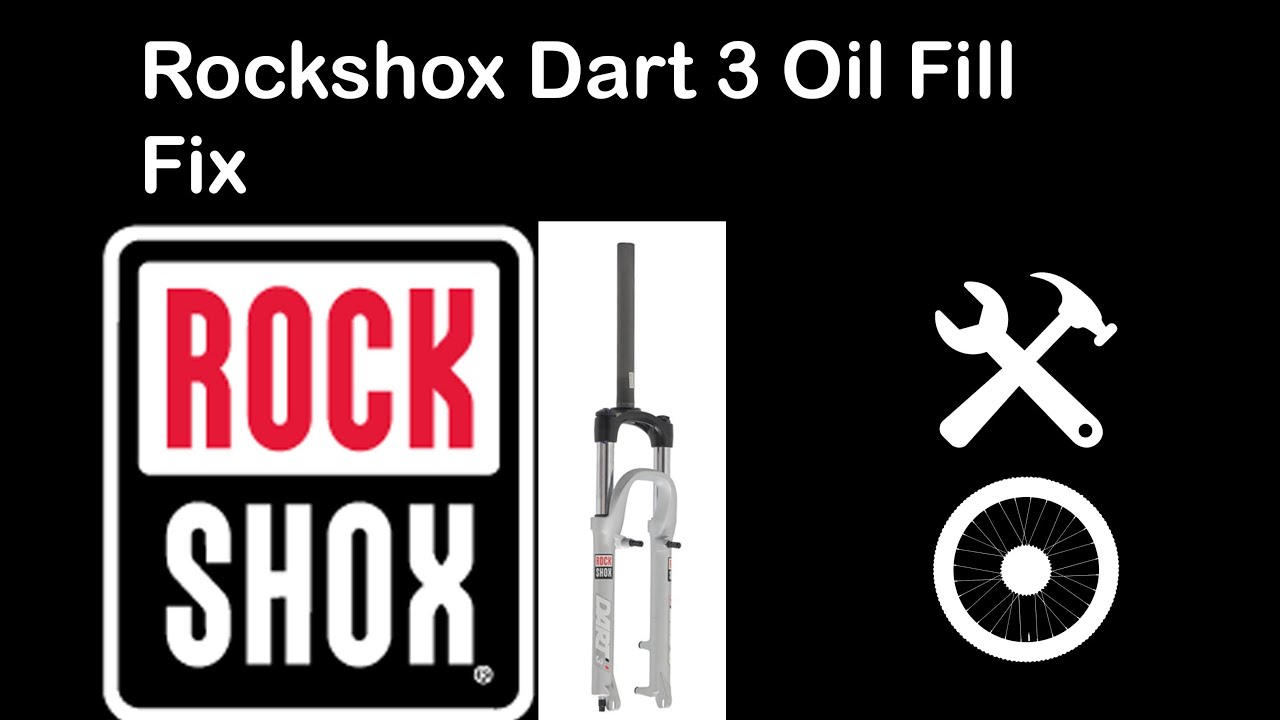 rockshox dart 3 oil fill fix - YouTube